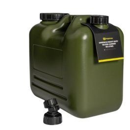 RidgeMonkey SpeedFlo Heavy Duty Water Carrier 15L, Robust HDPE with ...