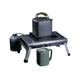 Ridge Monkey Grilla CookStation Single Hob RM787 – Portable Stainless ...